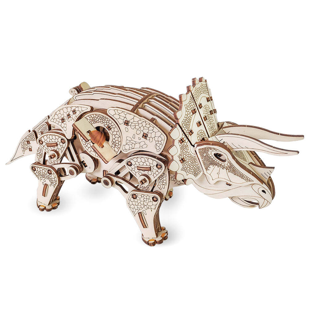 EWA MECHANICAL DINOSAUR TRICERATOPS WITH MOVING LEGS HEAD AND TAIL ...