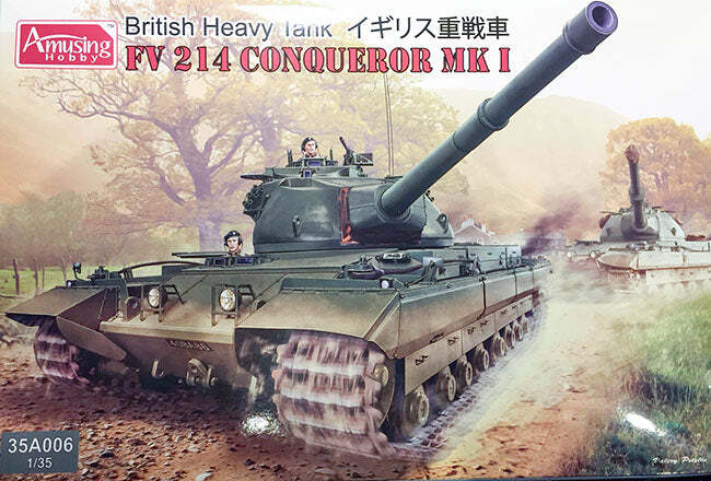 AMUSING HOBBY 35A006 CONQUEROR MKI FV214 BRITISH HEAVY TANK 1:35 ...