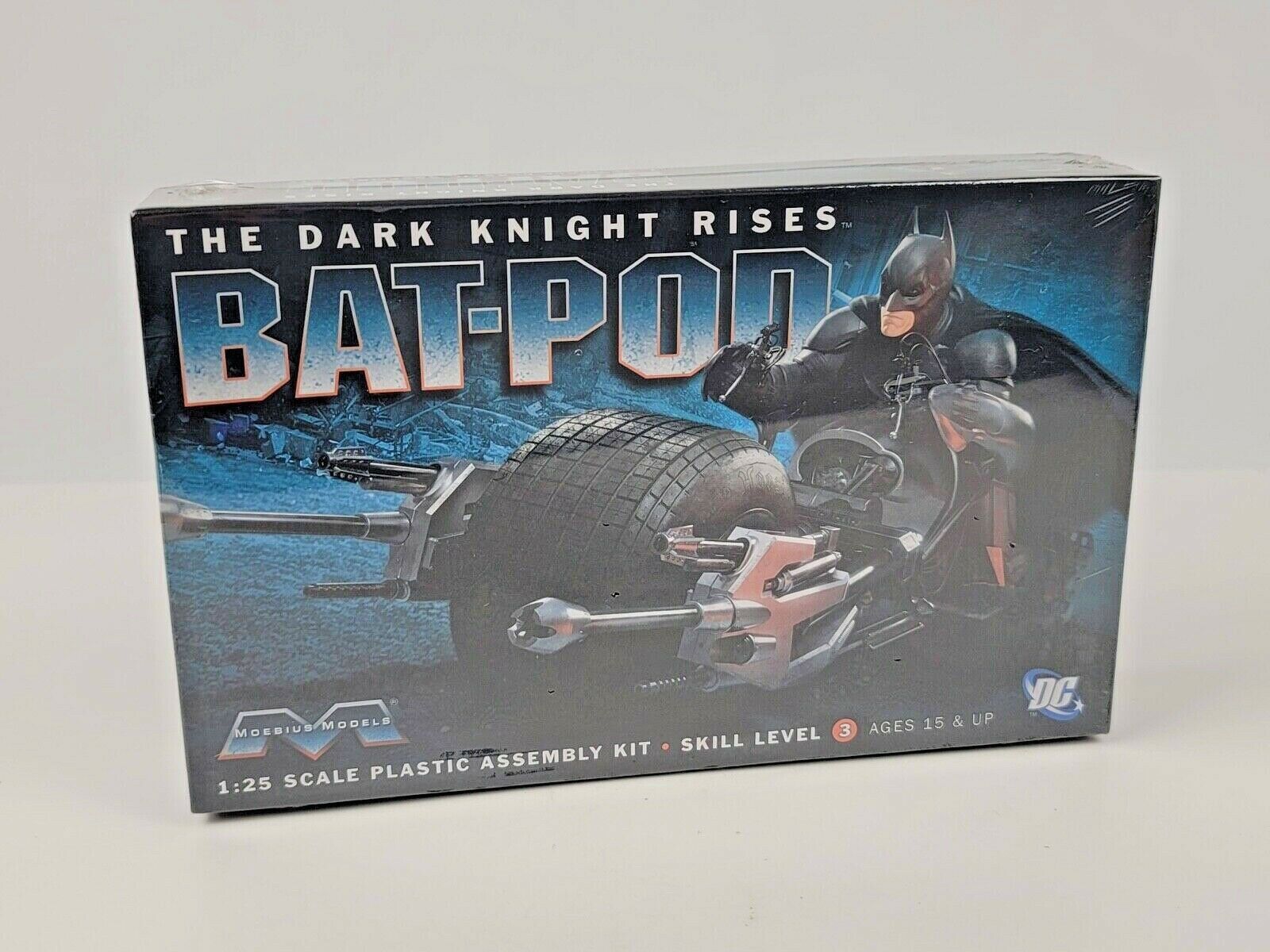 MOEBIUS MODELS 920 THE DARK KNIGHT TRILOGY BAT-POD 1/25 SCALE PLASTIC ...
