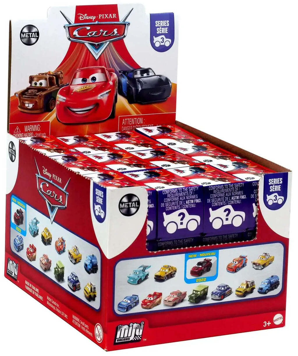 DISNEY PIXAR CARS ON THE ROAD MINI RACERS BLIND PACK SERIES 3